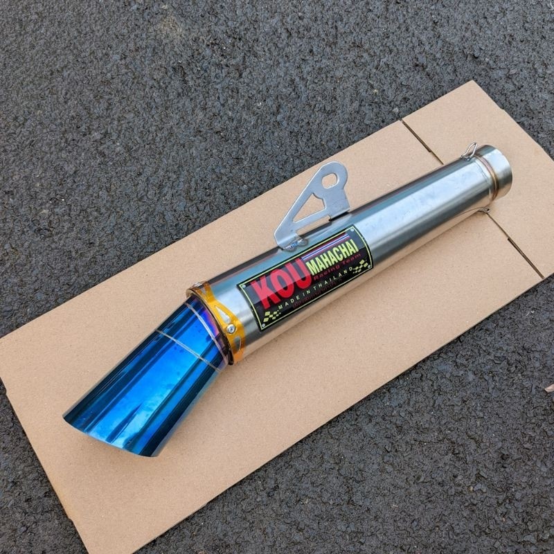 Kou mahachai Canister pipe exhaust 51mm for Wave 110 125 Xrm 110 125 Rs ...