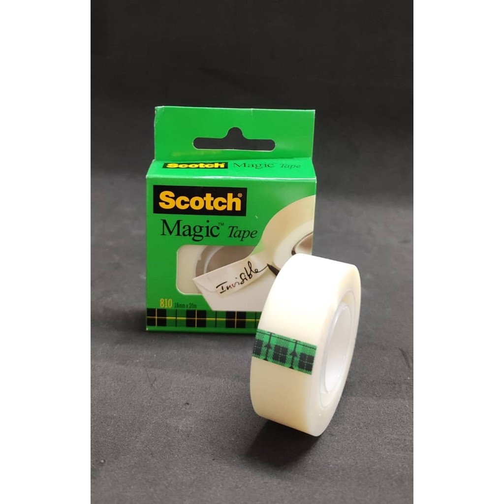3M Scotch Magic Tape 810 - 18mm x 20m | Shopee Malaysia