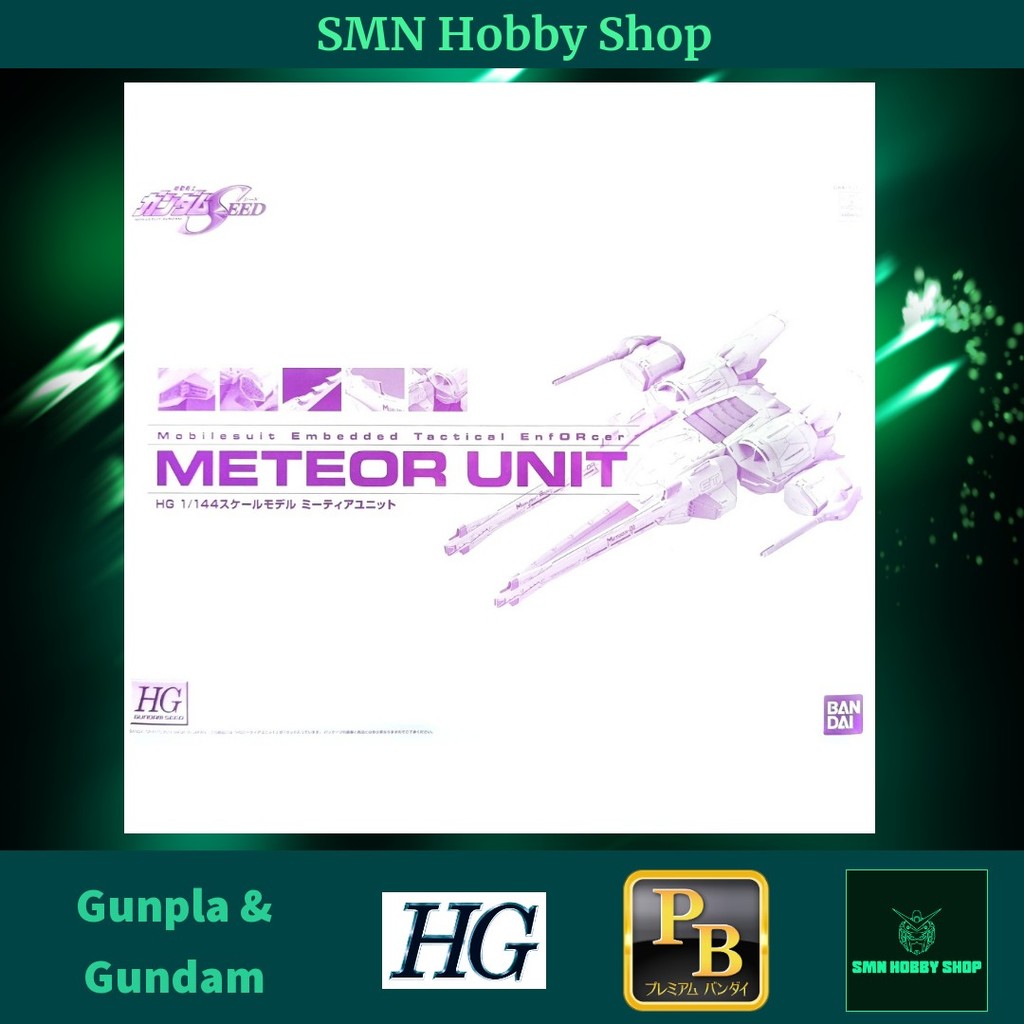 HG 1/144 Meteor Unit Gunpla Gundam Toys Plastic Model Kit [HGCE] (PB ...