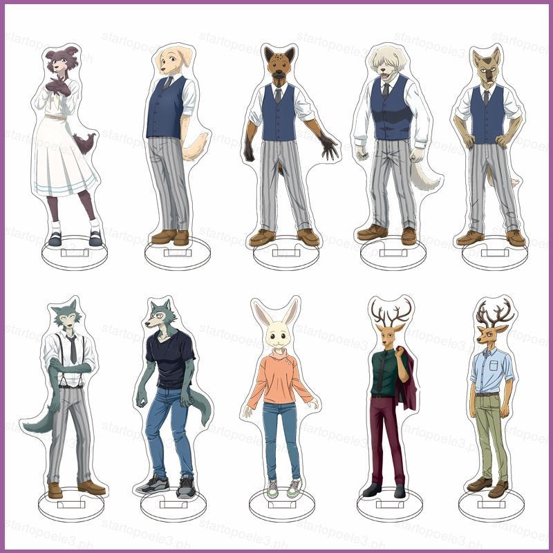 Ellen BEASTARS Legoshi Haru Acrylic material Stands Plate Holder Sign ...