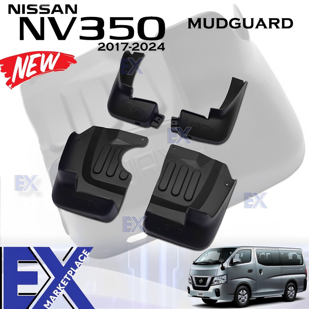 Nissan NV350 2017 to 2024 OEM Mud guard With Screw ( Car Accessories ...