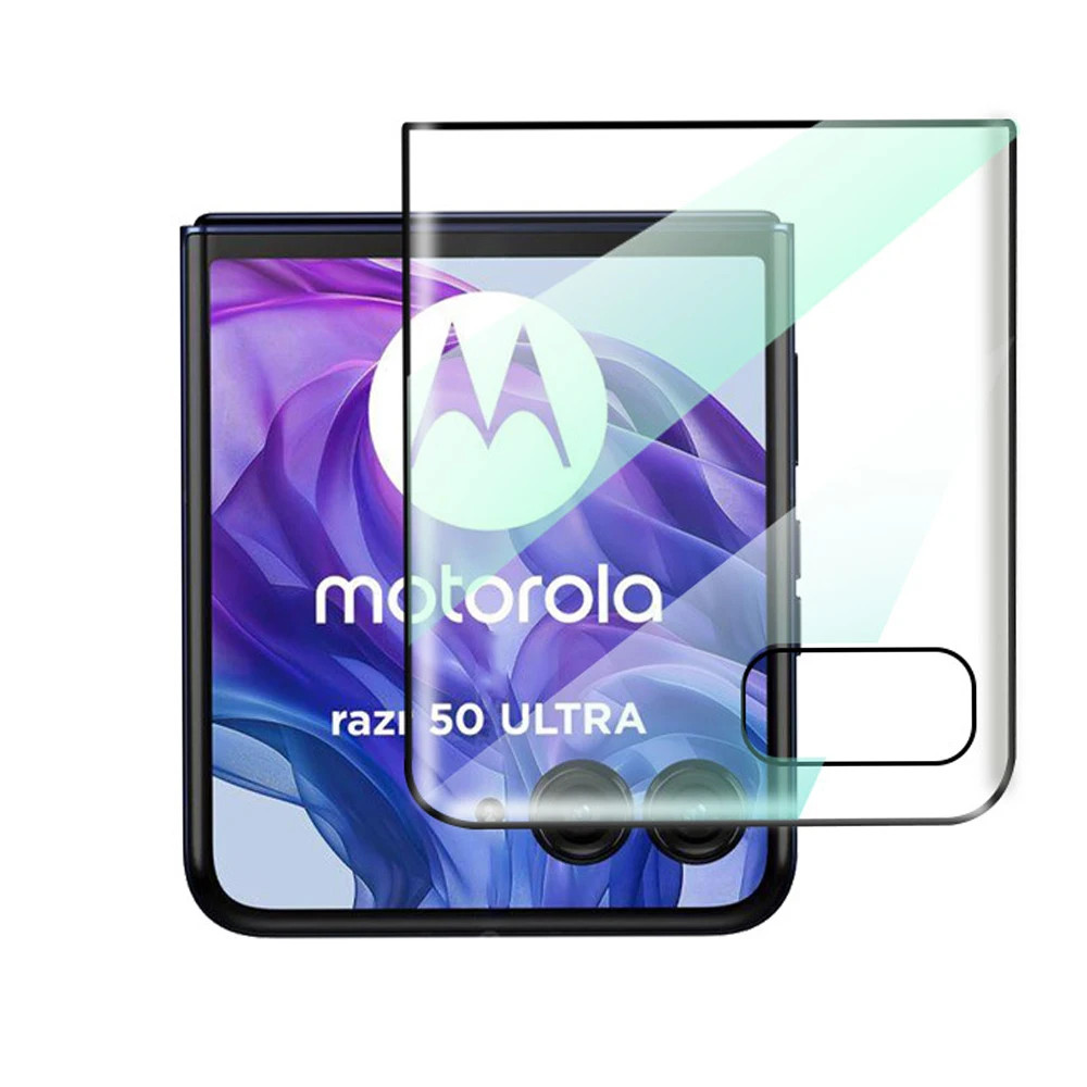 3D Curved Tempered Glass For Outter Screen Motorola Razr 50 Ultra ...