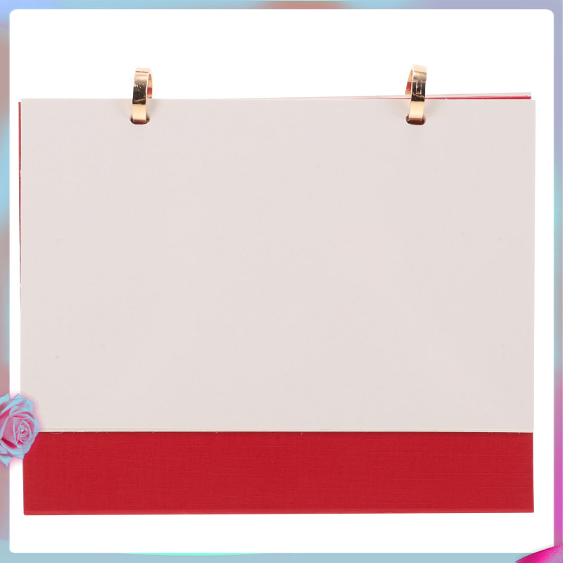 【Ready Stock】 Thermal Transfer Desk Calendar Small Blank Office Table ...