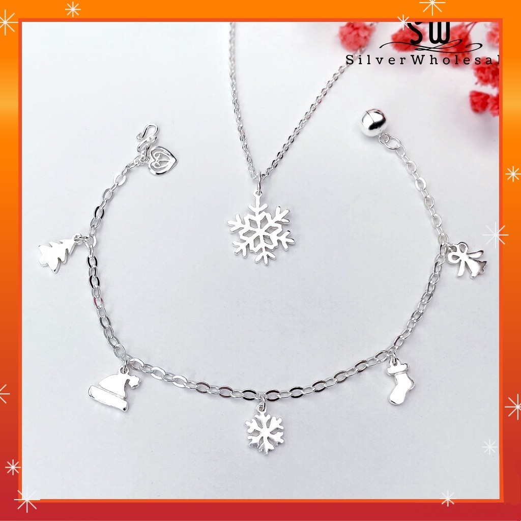 💥PROMO💥#ST7003 Christmas Gift Set in 925 Sterling Silver (LIMITED TIME ...