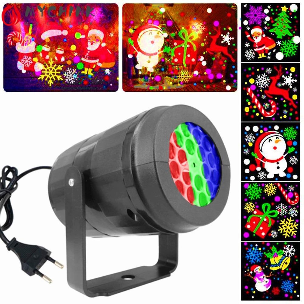 CHINK Christmas Laser Projector, 16 Patterns Santa Claus Christmas ...