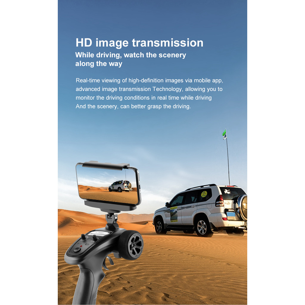 FAYEE FY004 RC Car 2.4G All-Terrain 6WD Off-Road Pickup Truck 70M ...