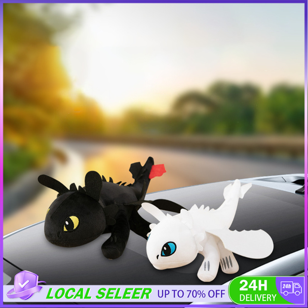 how to train your dragon plushie Doll toothless dragon toy car Dragon ...