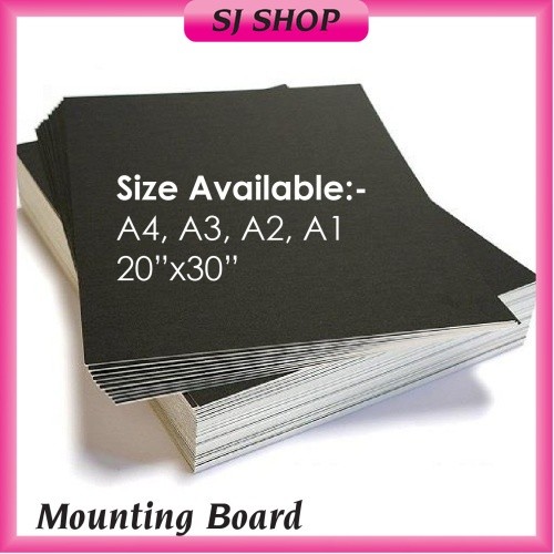 Mounting Board | A4 A3 | Modeling Board | Black Board White Board ...