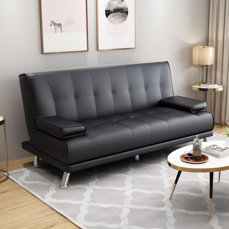 Katil Sofa Kulit Moden Minimalis untuk Ruang Tamu Pangsapuri Kecil ...