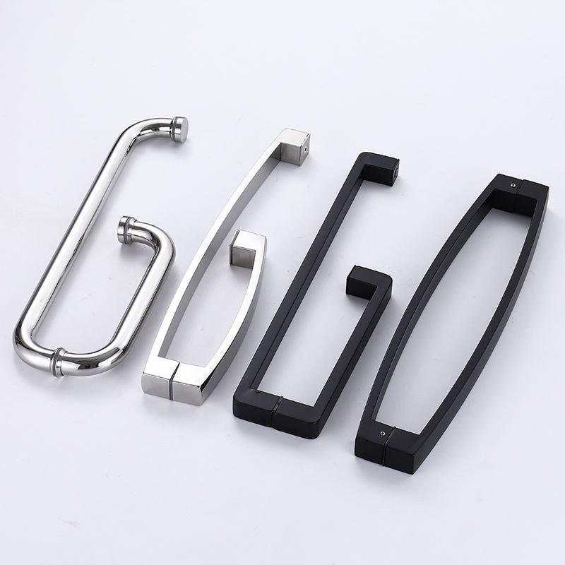 304 stainless steel shower room handle for bathroom glass sliding door ...
