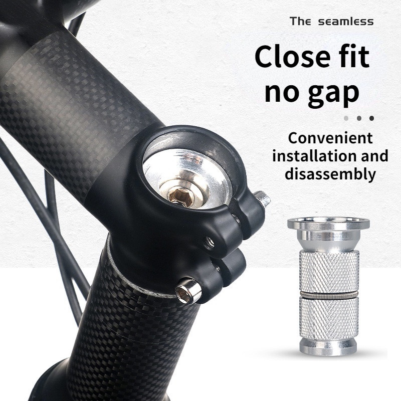 Bike Bicycle Fork Steerer 1-1/8" 28.6mm Headset Stem Top Cap Carbon Compression Plug Star Nut ...