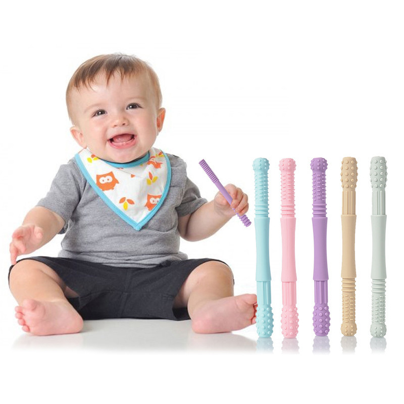 LeeSisters Kid Chewing Tube Speech Therapy Teeth Massager Children Talk ...