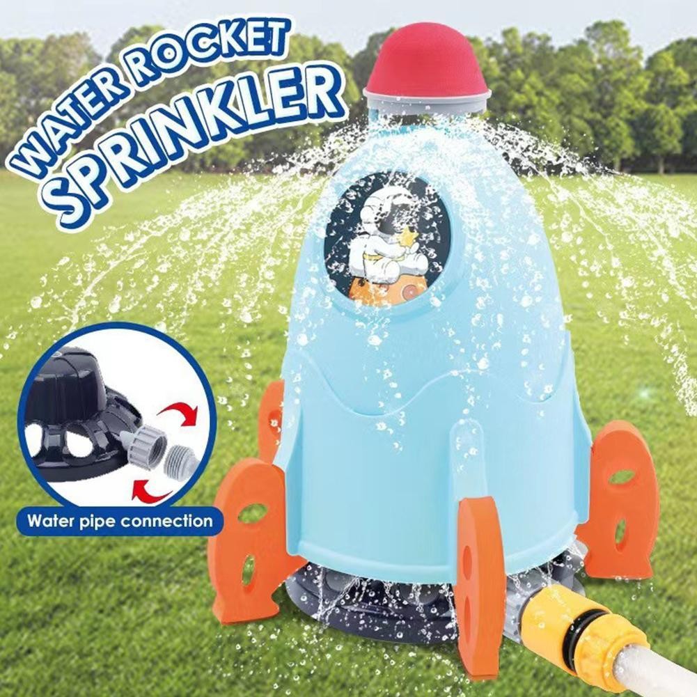 Space Rocket Sprinkler Kindergarten Play Feitian Water DIY Outdoor ...