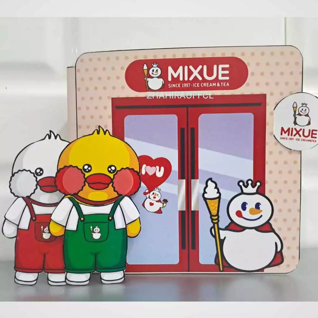 VIRAL DUCK PAPER DOLL HOUSE MIXUE EDUCATIONAL TOY FOR CHILDREN CAN BE ...