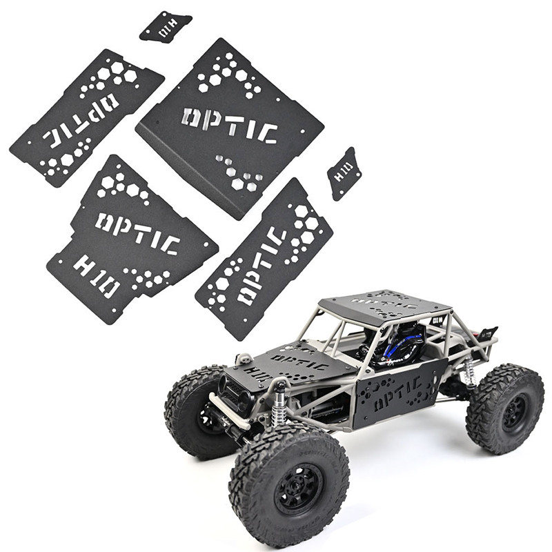 1 Set Metal Simulation Car Shell Body Armor for 1/10 RC Crawler VP ...
