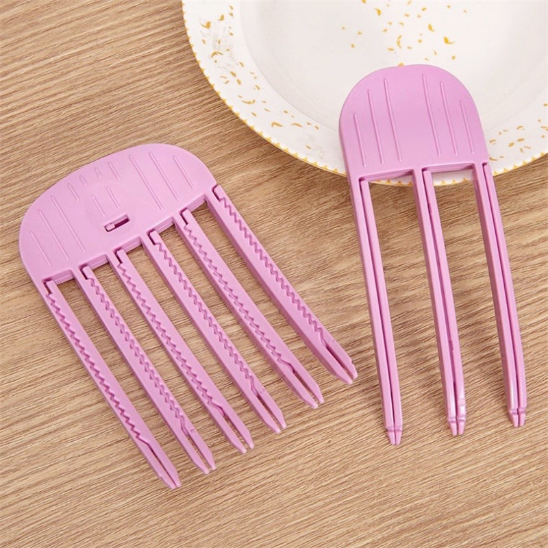 Fluffy Hair Roots Clips Comb Plastic Wind Sculpting Combs Natural ...