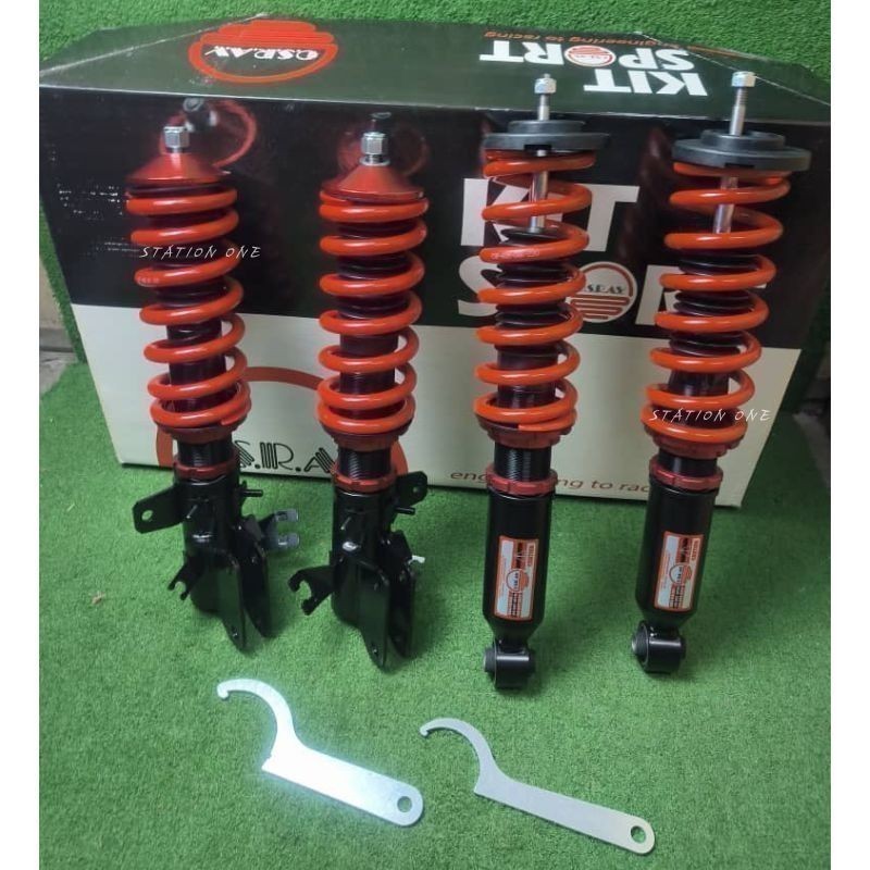 Nissan Latio Hi/Lo Body Shift Adjustable Absorbers (Italian Made ...