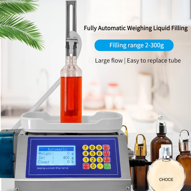 Small Perfume Filling Machine Liquid Weighing Peristaltic Pump ...