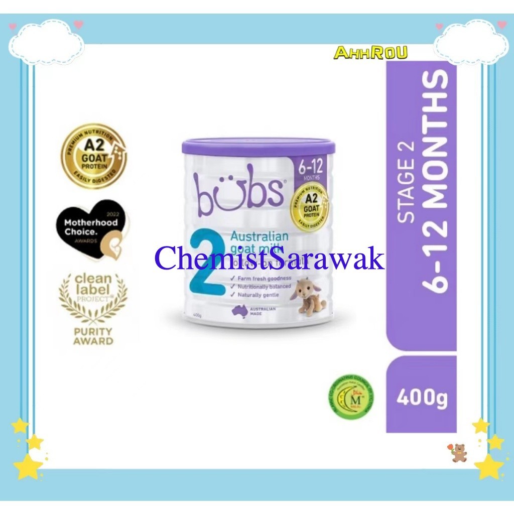 Bubs® Advanced Plus+ Goat Infant Formula Stage 2 400g (6-12 months ...