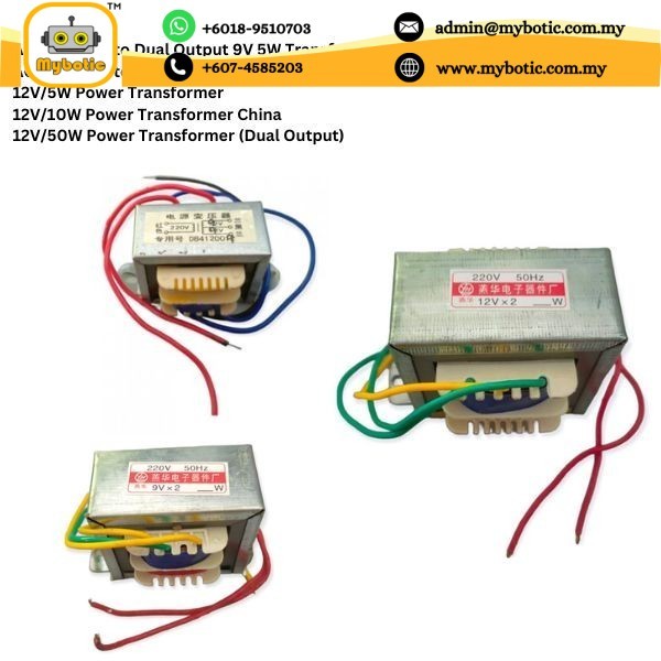 Power Transformer 6V 3W, 9V 5W, 9V 15W, 12V/5W, 12V/10W, 12V/15W, 12V/30W, 12V/50W (China ...