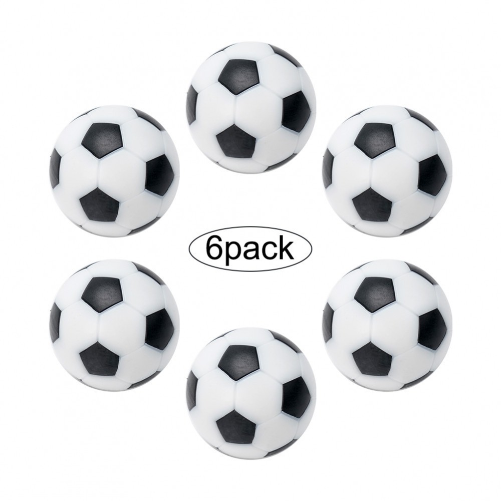 6 X Indoor Soccer Table Foosball Replacement Ball Football Fussball ...