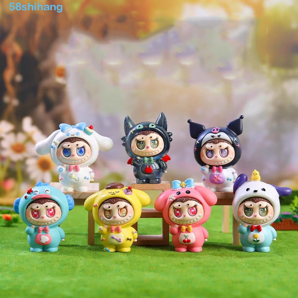 SHIHANG COS Labubu Action Figure, Statue Witch Anime Fruit Labubu ...