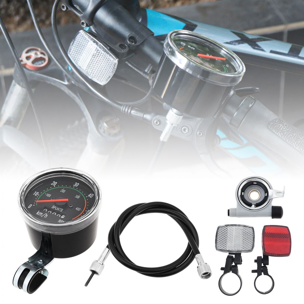 Universal Waterproof Odometer Stopwatch Bicycle Tachometer Gauge ...