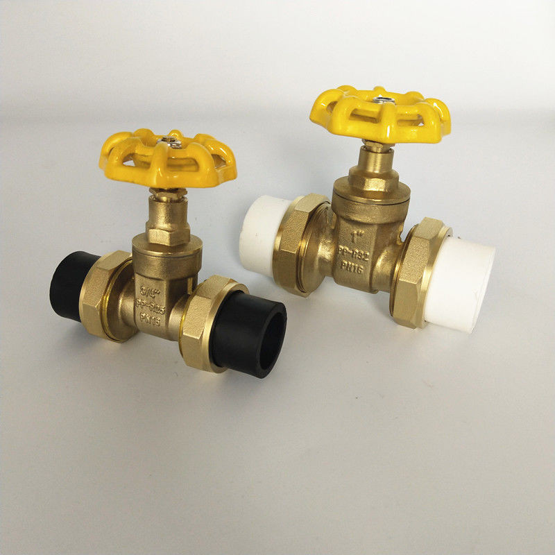 P PPR Double Livable Connecting Gate Valve PE Livable Connecting Valve ...