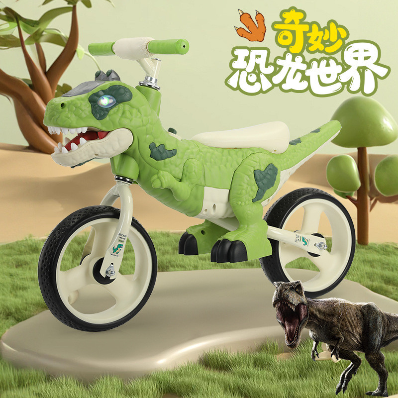 Dua tayar kereta seimbang dinosaur kanak-kanak, kereta luncur balaky ...
