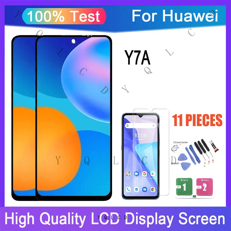 Original Huawei Y7A LCD Display Touch Screen With Frame Replacement ...