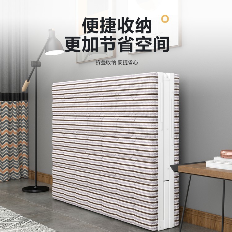 Katil dawai keluli lipat tunggal mudah alih kuat katil besi tahan lama ...