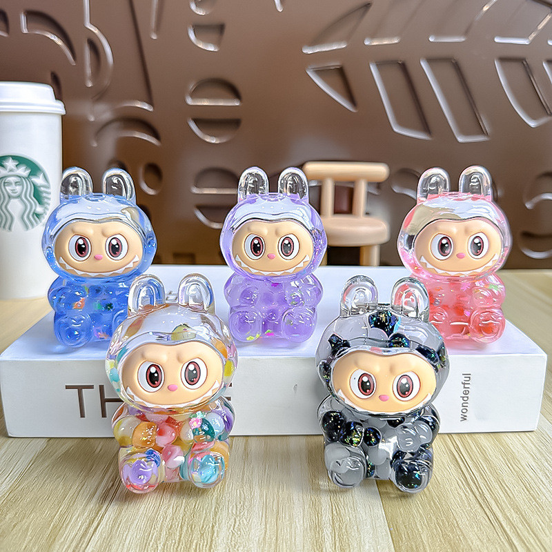 Labubu Strobe Blind Box Oil Glitter Desktop Ornaments | Shopee Malaysia