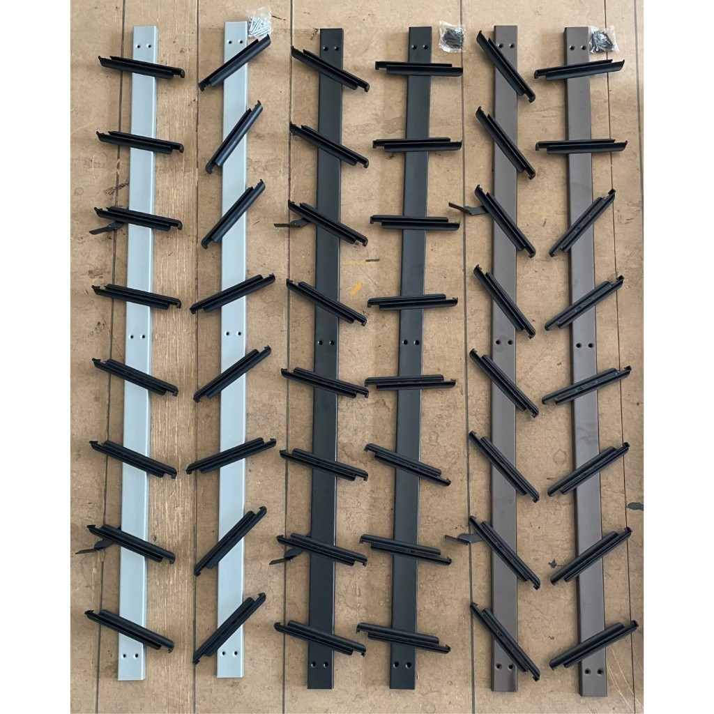 Aluminium Window Louvers Blade Window Naco/Silver/Black /Brown 8Layers ...