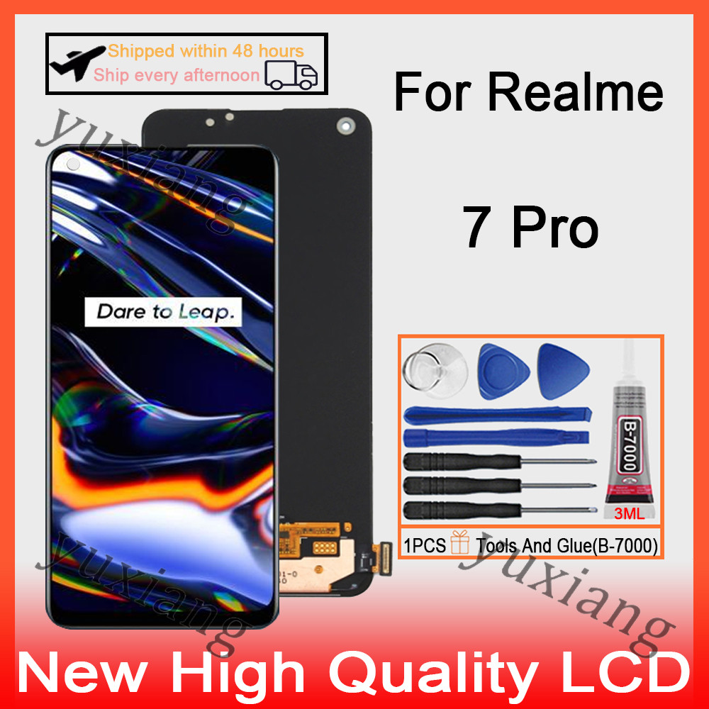 AMOLED TFT For Realme 7 Pro RMX2170 LCD Display Touch Screen Digitizer ...