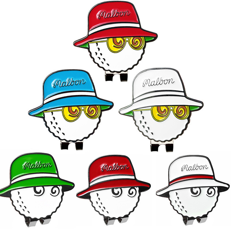 Golf Cap Clip Head Hollow Top Cap Type Mark with Magnet Clip Ball ...