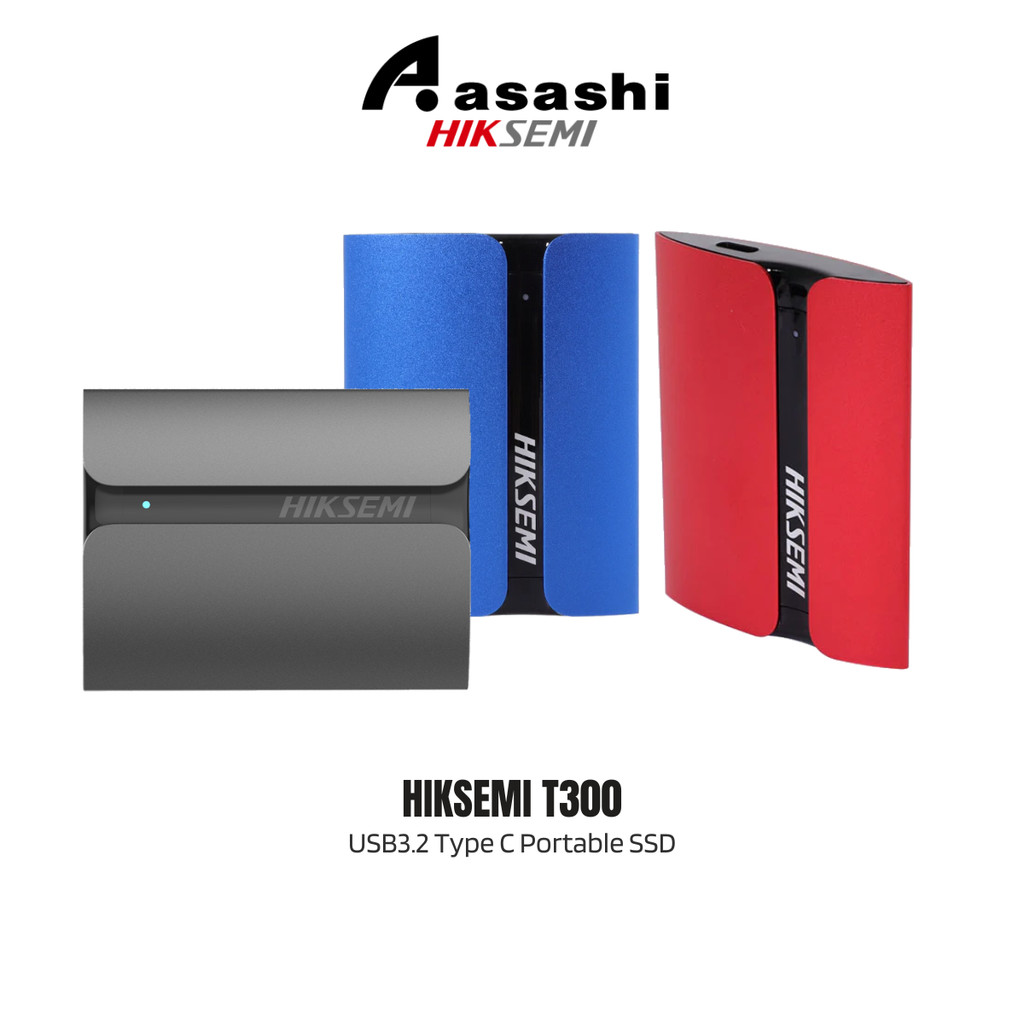 Hiksemi T300 / T300S USB3.2 Type C Portable SSD - Up to 560 MB/s Read ...