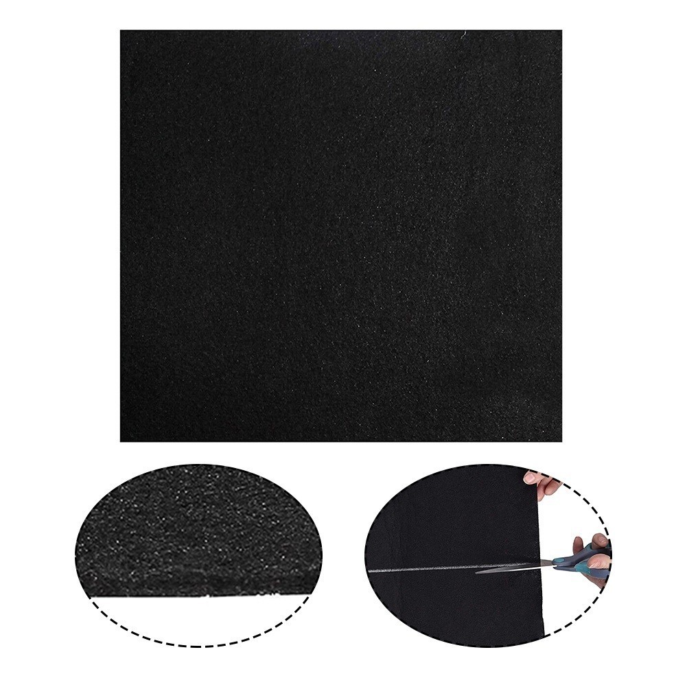 THEBEST! 100cm*100cm*3mm Cooker Hood Extractor Carbon Filter Charcoal ...