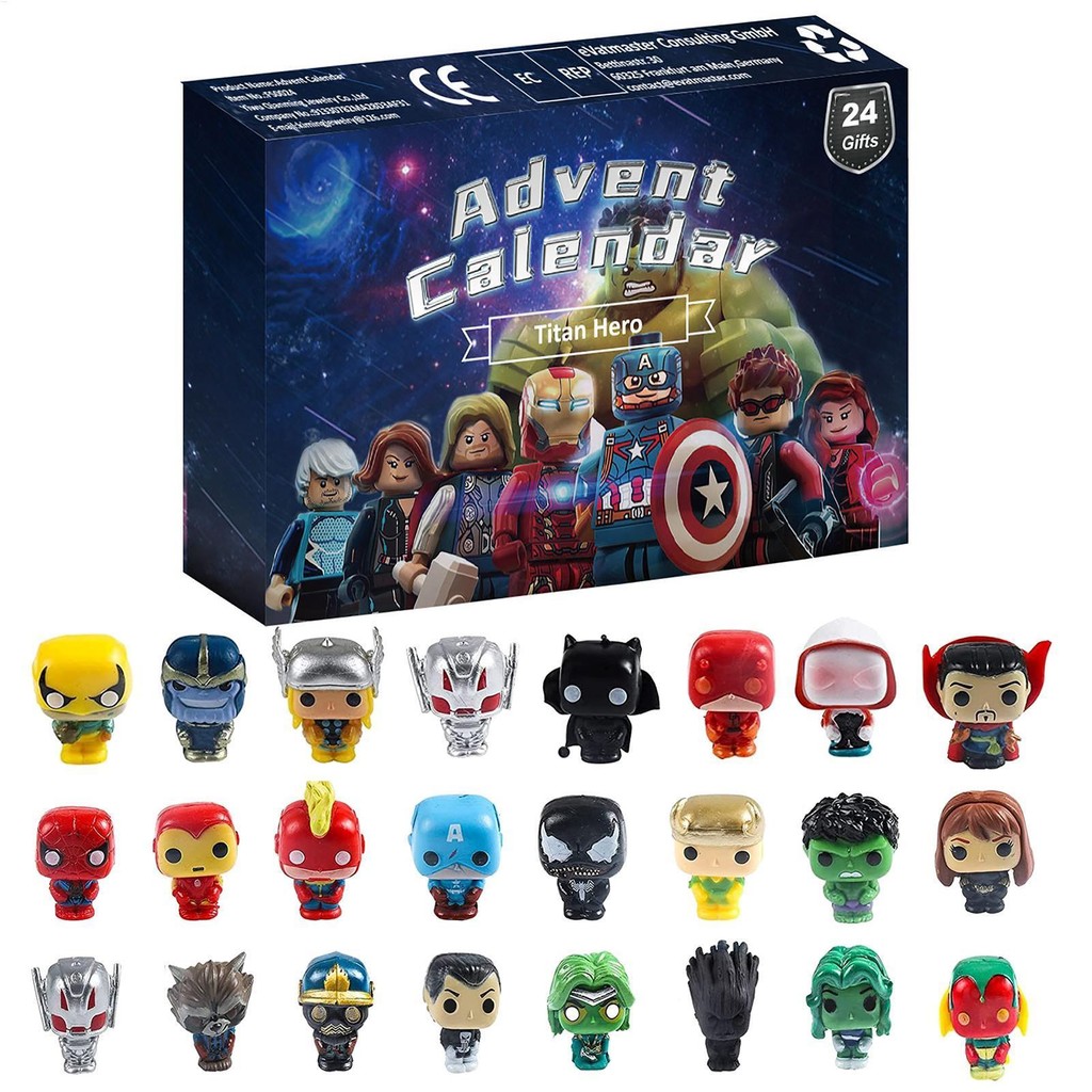 Titan Hero Marvel Super Heroes Christmas Countdown Calendar Advent ...