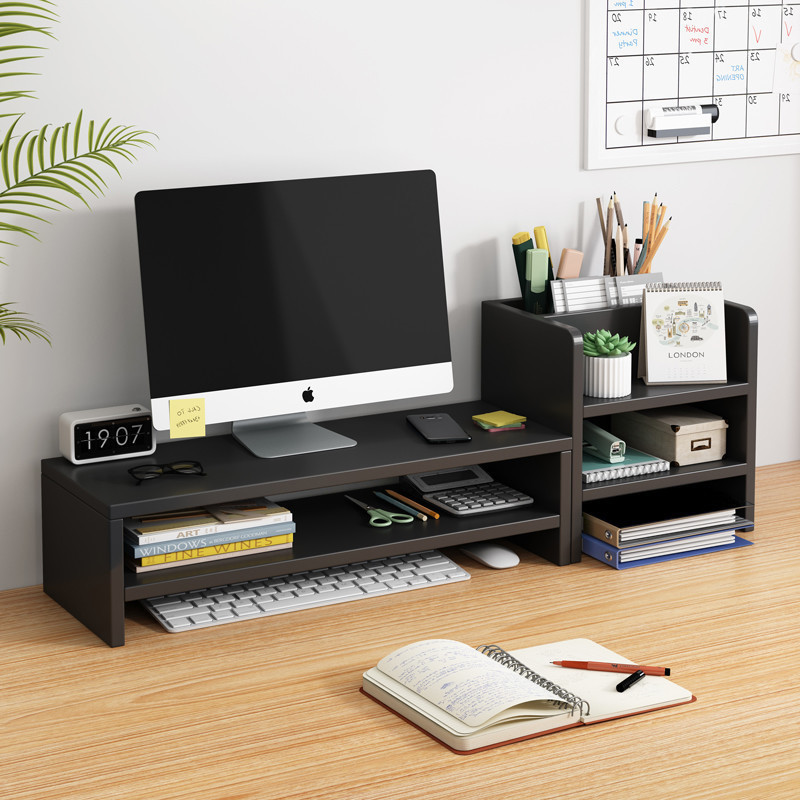 Computer Elevated Rack Monitor Bracket Elevated Base Desktop Stand ...