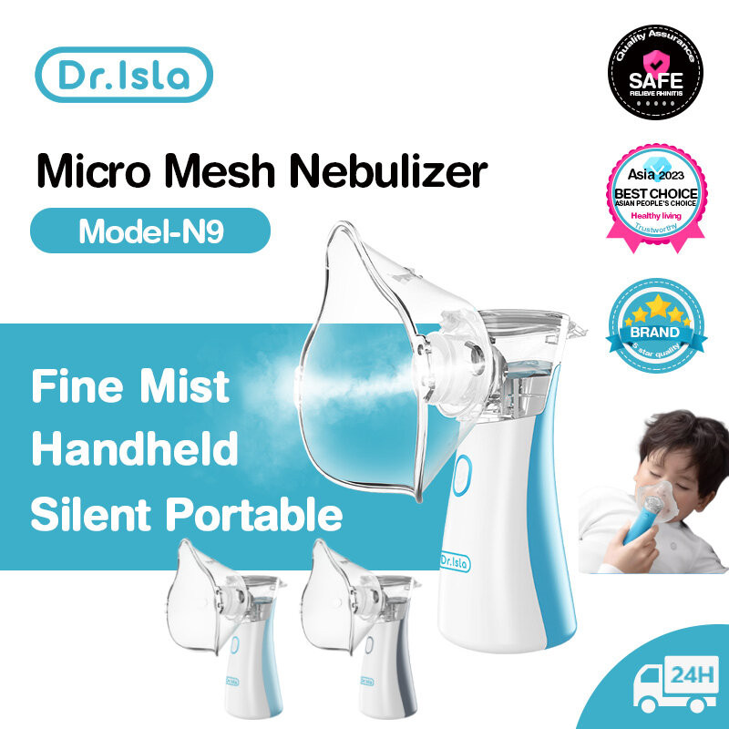 Dr.isla N9 Handheld Nebulizer Machine Portable Nebulizer Ultrasonic ...