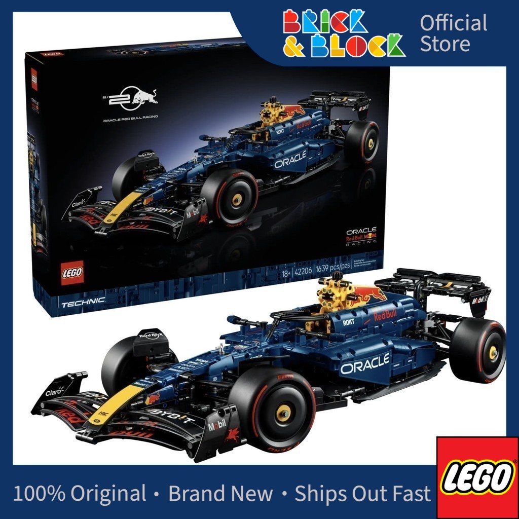 LEGO 42206 Oracle Red Bull Racing RB20 F1 Car | LEGO Technic | Shopee ...