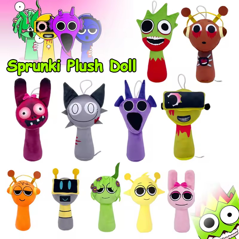 20CM Sprunki Plush Doll Sprunki Incredibox Game Figure Toy Simon Pinki ...