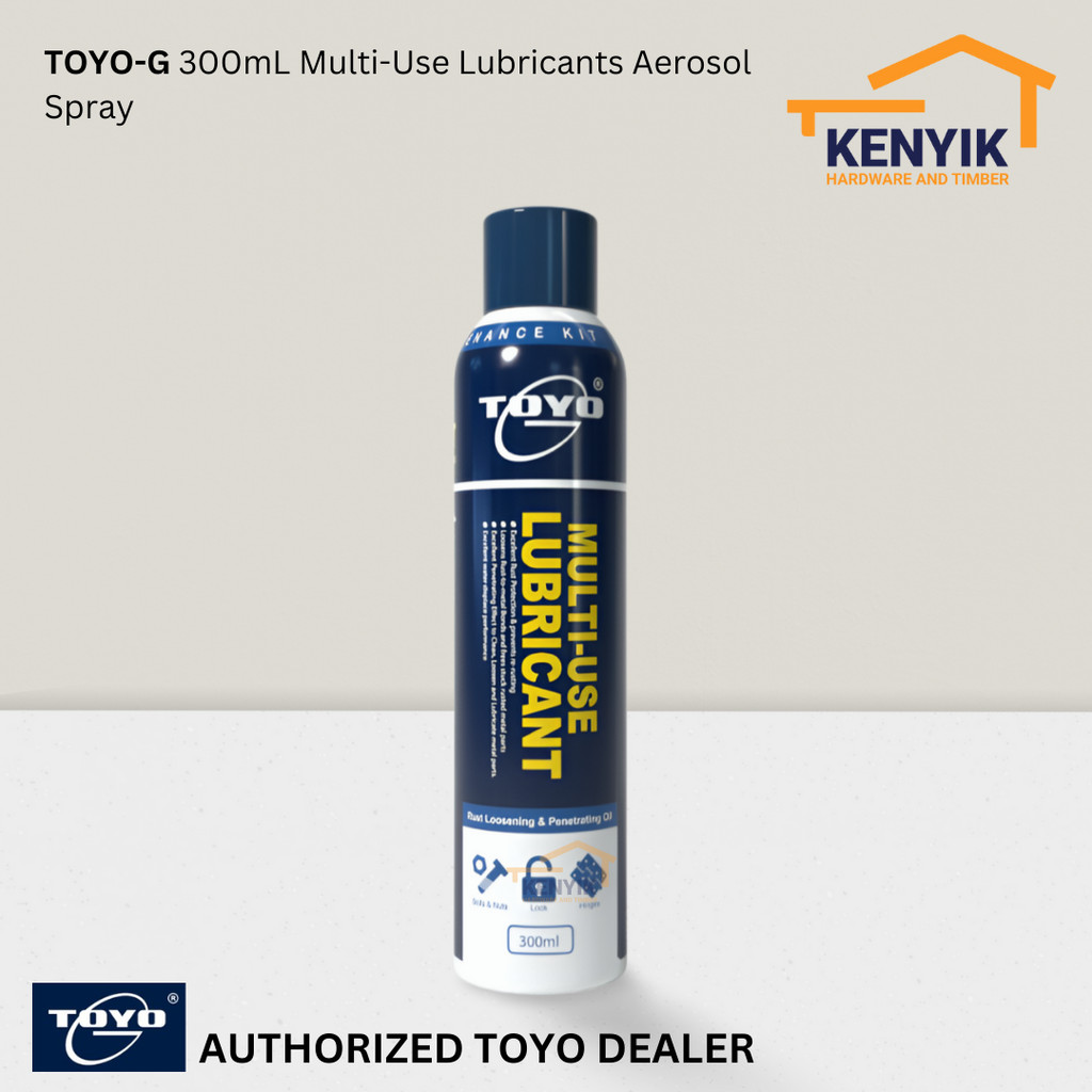 TOYO-G 300mL Multi-Use Lubricants Aerosol Spray | Shopee Malaysia