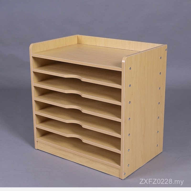 4k Tidy-up Drawing Paper File Rack Cabinet Kindergarten Cabinet Sorting ...
