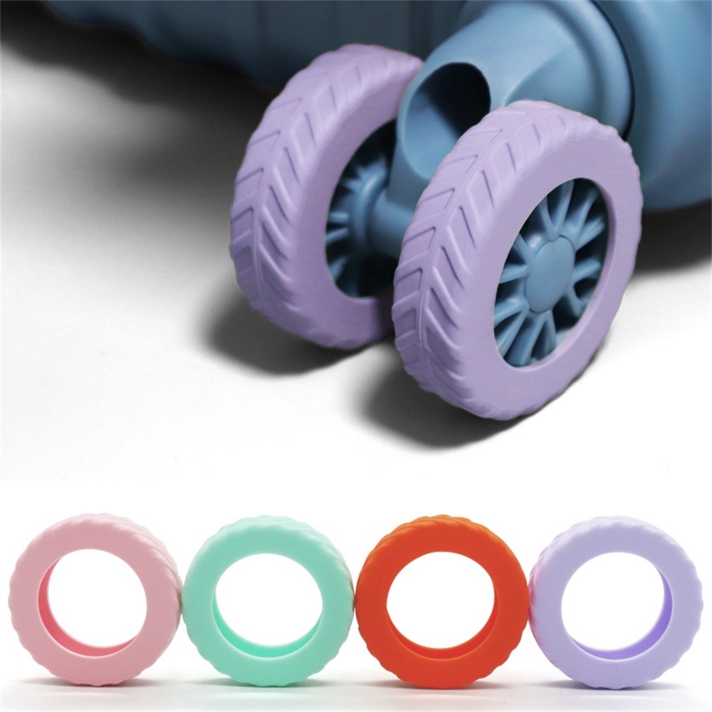 8PCS Thick And Durable High Quality Silicone Luggage Wheel Cover ...