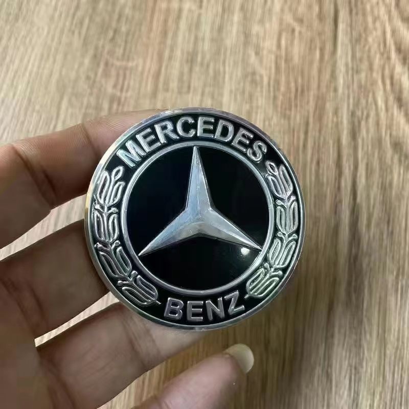 1mercedes-benz wheel hub cap label 45MM56MM60MM65MM75MM Mercedes-Benz ...