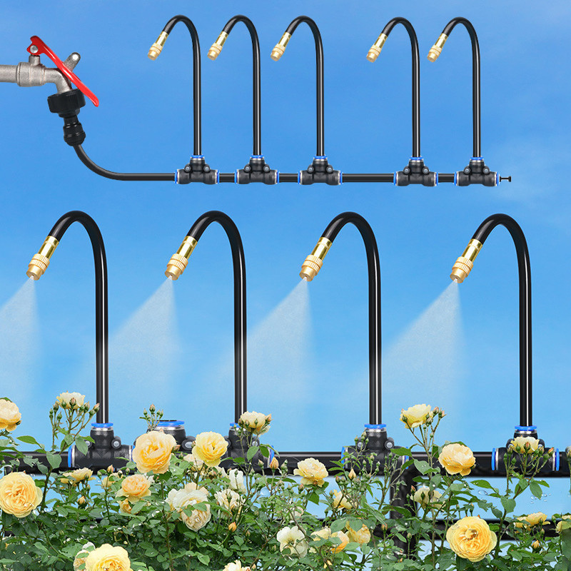 DIY Micro Drip Irrigation System Garden Watering System / Siram Air ...