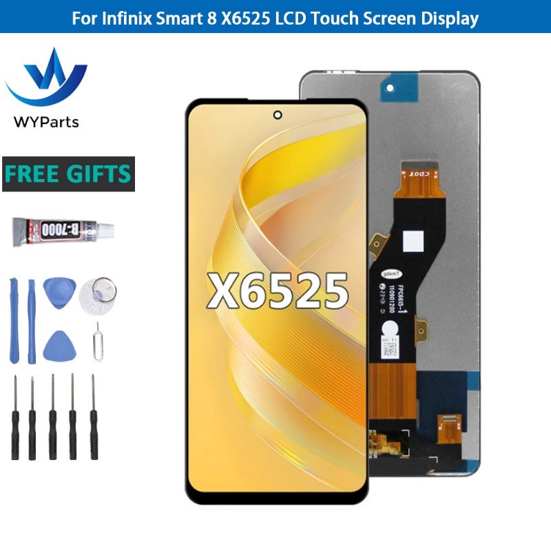 6.6'' for Infinix Smart 8 Smart8 X6525 LCD Display Touch Screen Digitizer Assembly Replacement ...