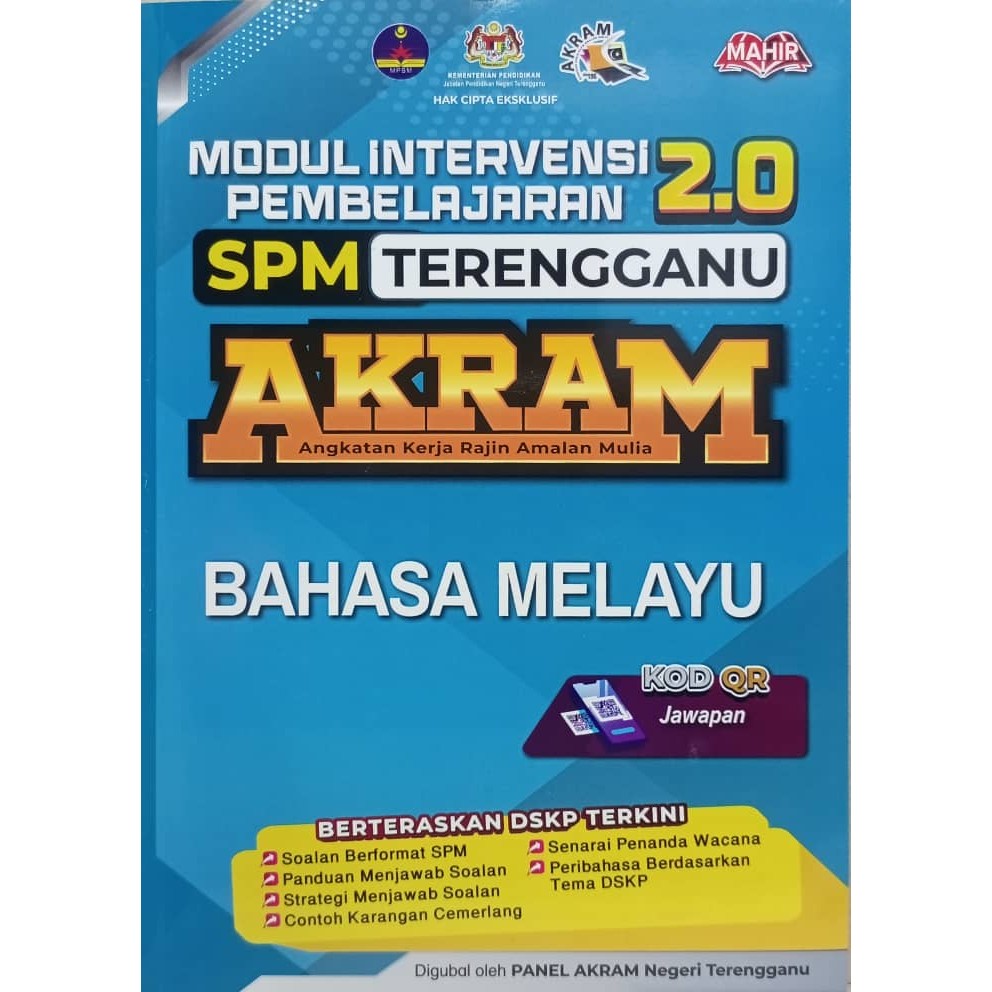 MODUL INTERVENSI PEMBELAJARAN 2.0 SPM TERENGGANU AKRAM (MAHIR) 2025 ...