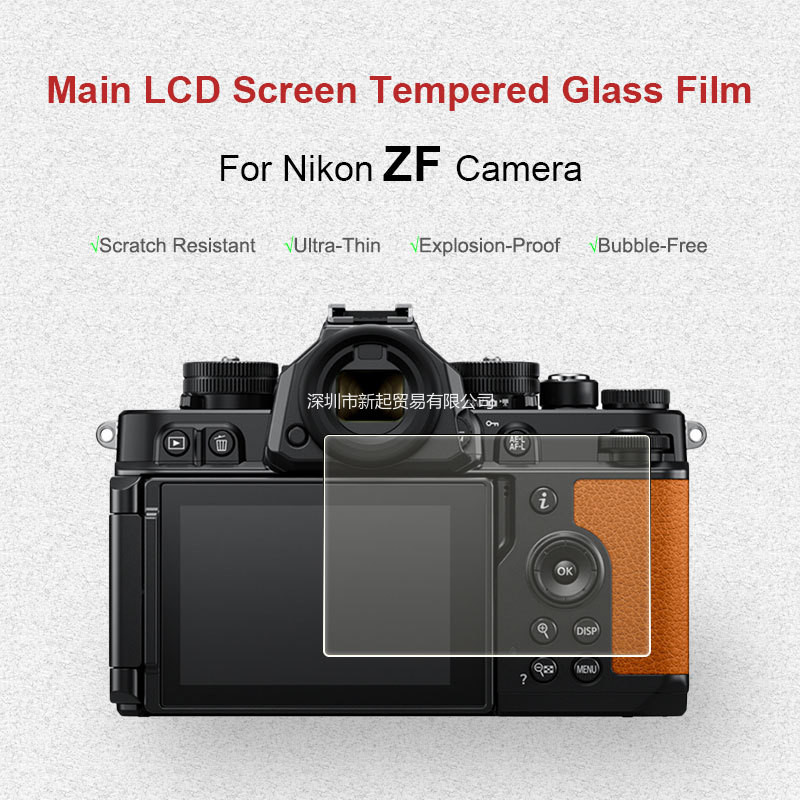 Tempered Glass Film for Nikon ZF Camera LCD Screen Protector | Shopee ...